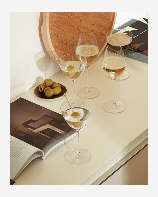 LSA Borough Clear Martini Glass 195ml – Jashanmal